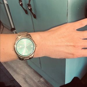 Michael Kors Accessories | Nwt Crystal Map Rose Gold Watch | Poshmark